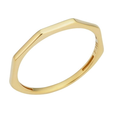 Tri-Color 7 Row Ring in 14K Gold - Samsclub.com