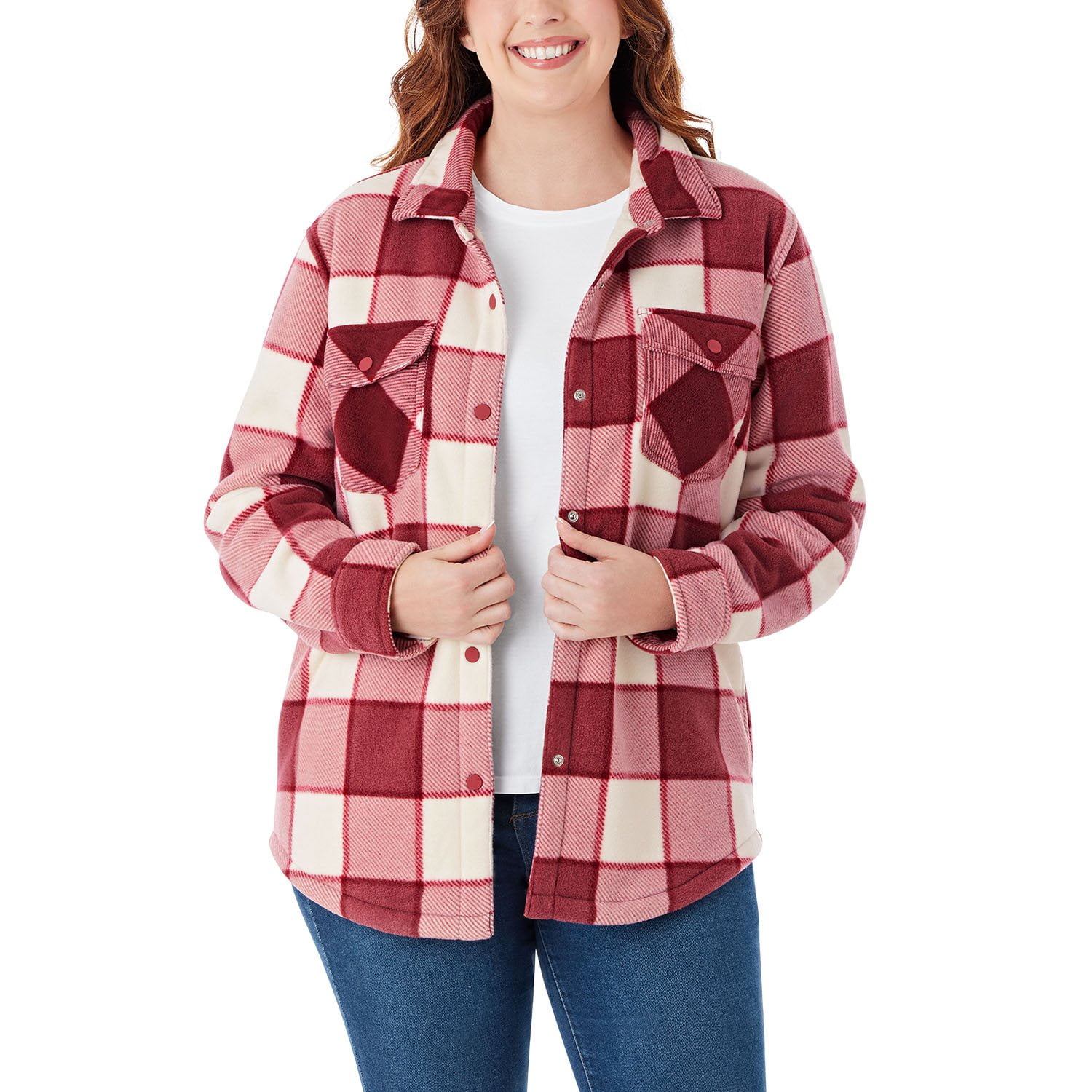 Member's Mark Women's Sherpa Lined Shacket - Samsclub.com