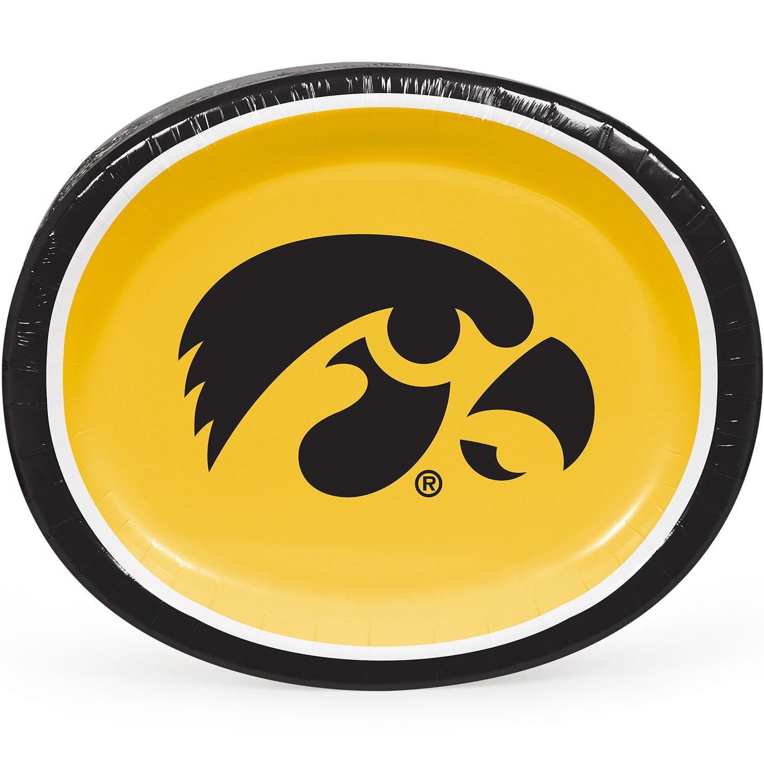 NCAA Oval Paper Plates, 10" x 12", 50 ct., Choose Team - Samsclub.com