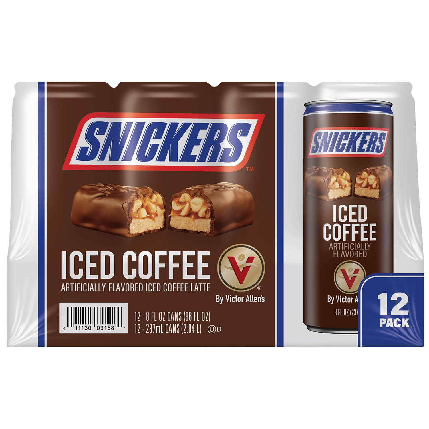 Snickers Iced Coffee Latte 8 fl. oz., 12 pk. - Samsclub.com