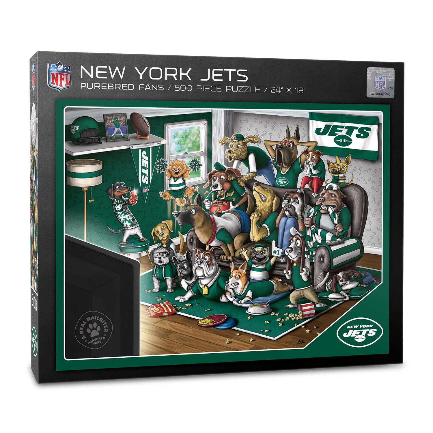 YouTheFan NFL 500 pc. Purebred Fans Puzzle, Assorted Teams - Samsclub.com