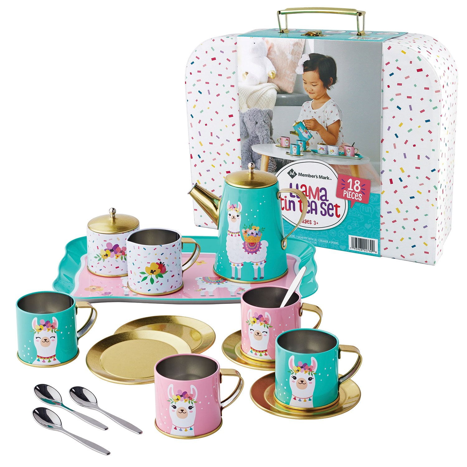 Member's Mark Tin Tea Set (Assorted Styles) - Samsclub.com