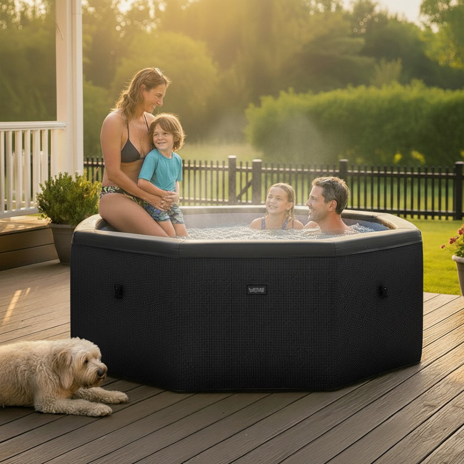 Wave Como 6 Person Octagonal Eco Foam Spa - Samsclub.com