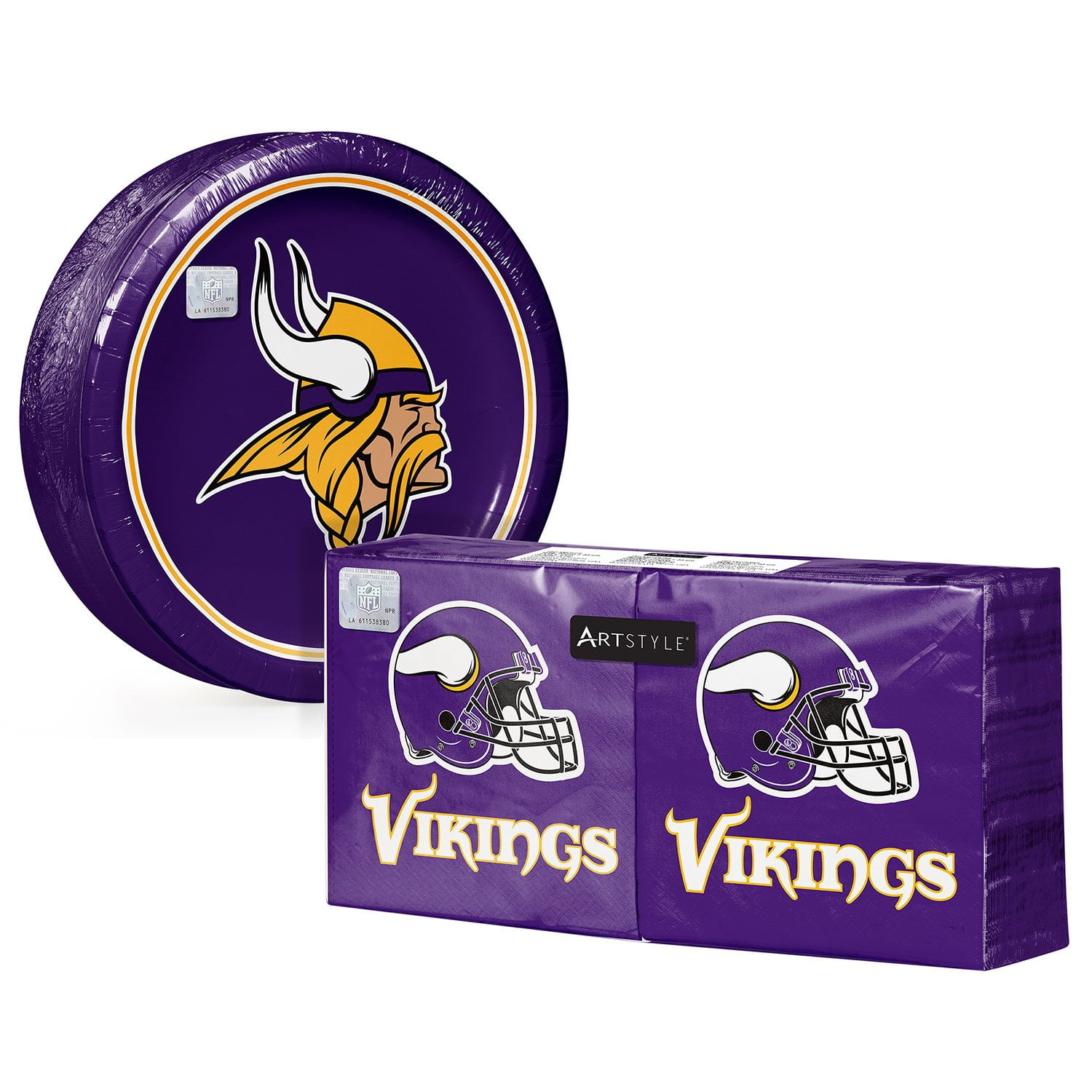 NFL Paper Plates & Napkins Kit, 285 ct., Choose Team - Samsclub.com