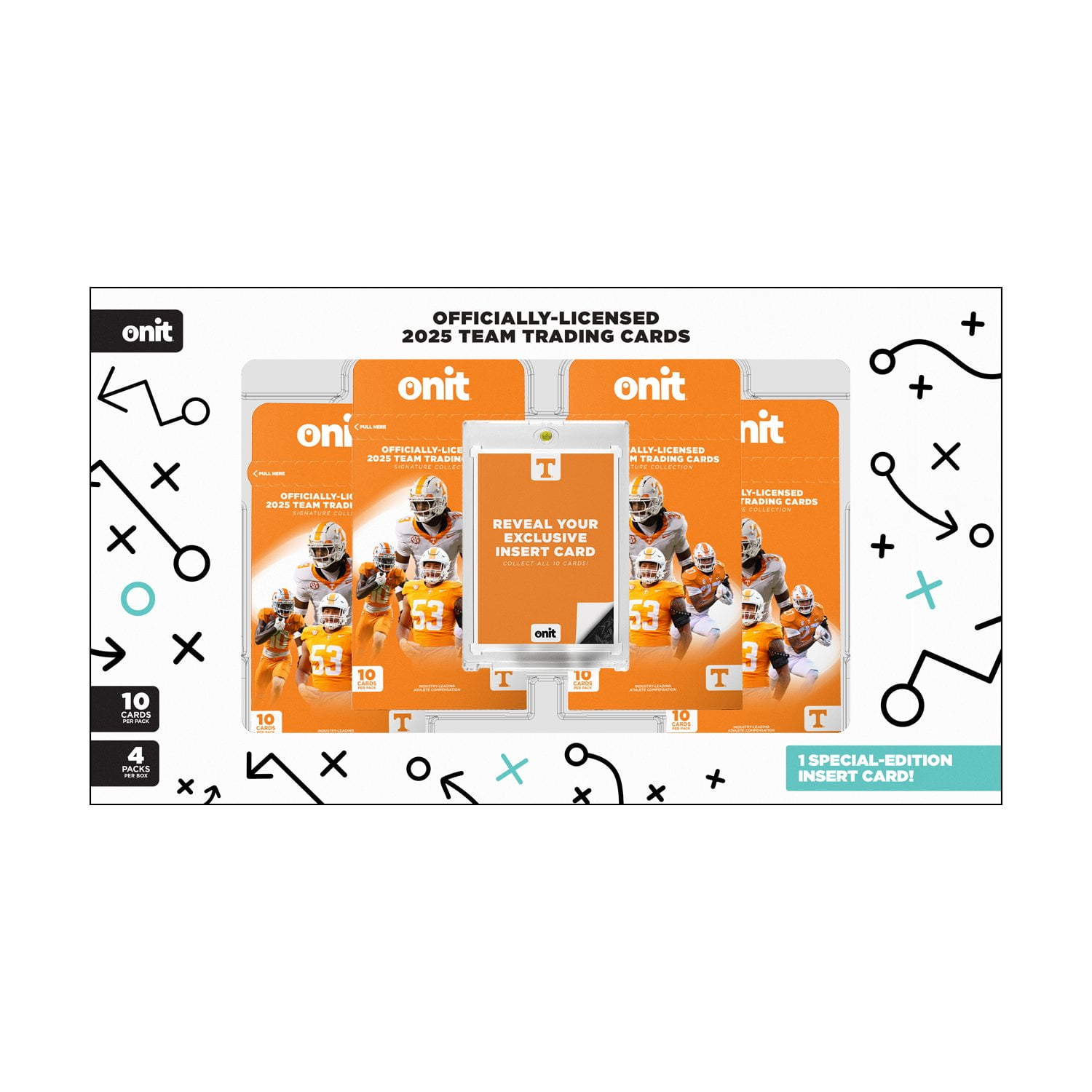 ONIT Athlete 2025 College Football Team Trading Cards - Samsclub.com