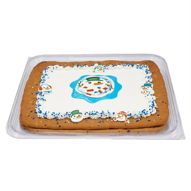 Snowman Half Sheet Cookie Cake - Samsclub.com