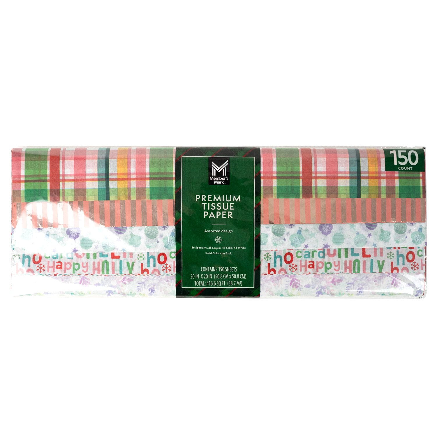 Member's Mark Assorted Printed Tissue Paper, 150 ct. - Samsclub.com