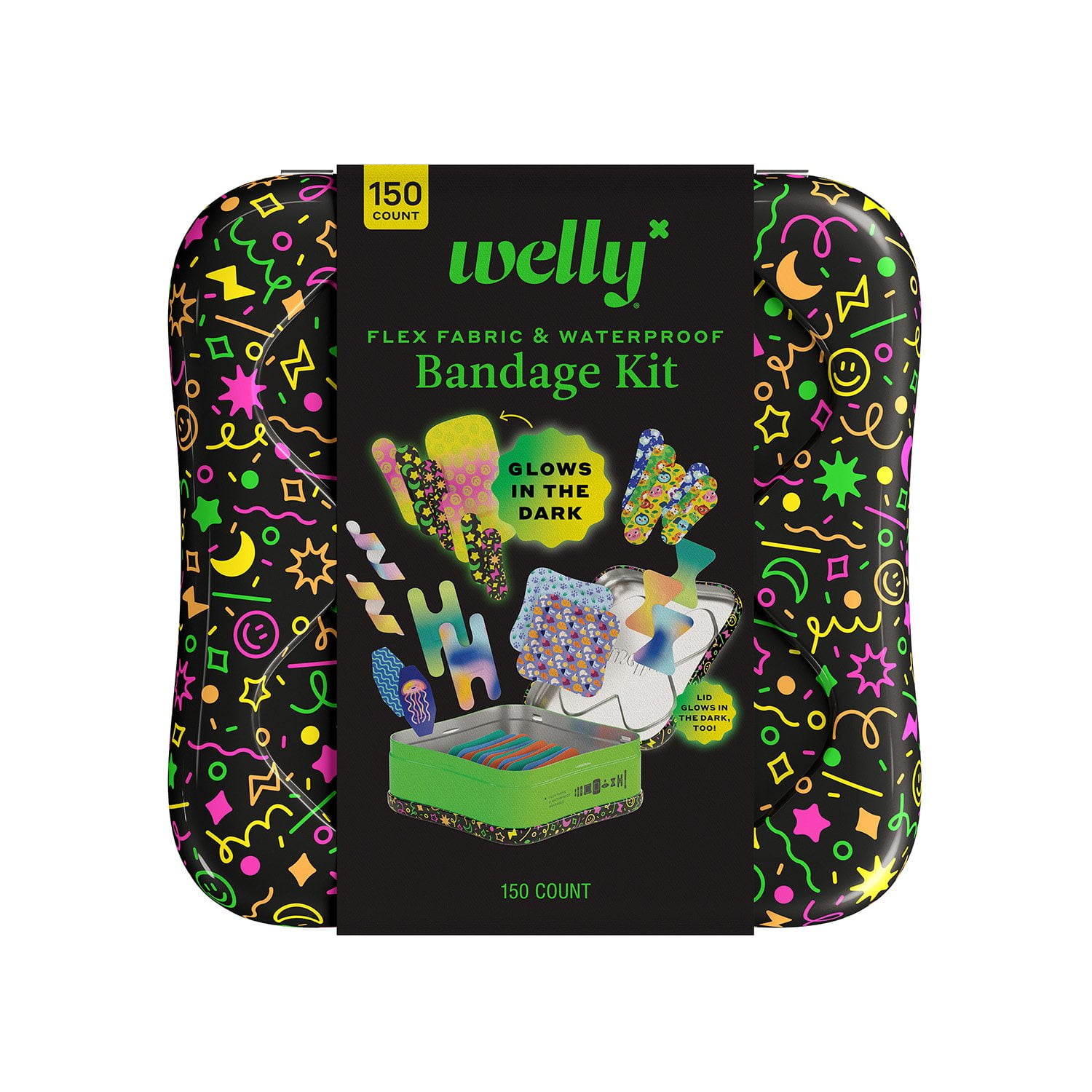 Welly Glow in the Dark Bandage Kit, 150 ct. - Samsclub.com