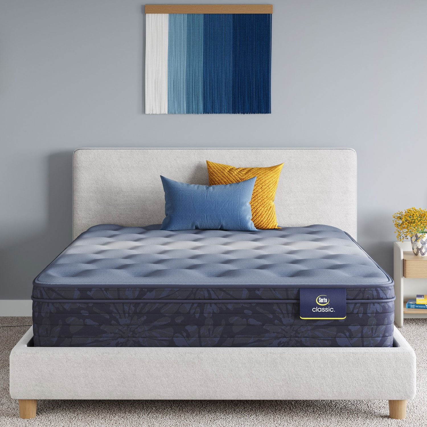 Serta Classic Bayfield Euro-Top Mattress (Available in Medium, Plush ...