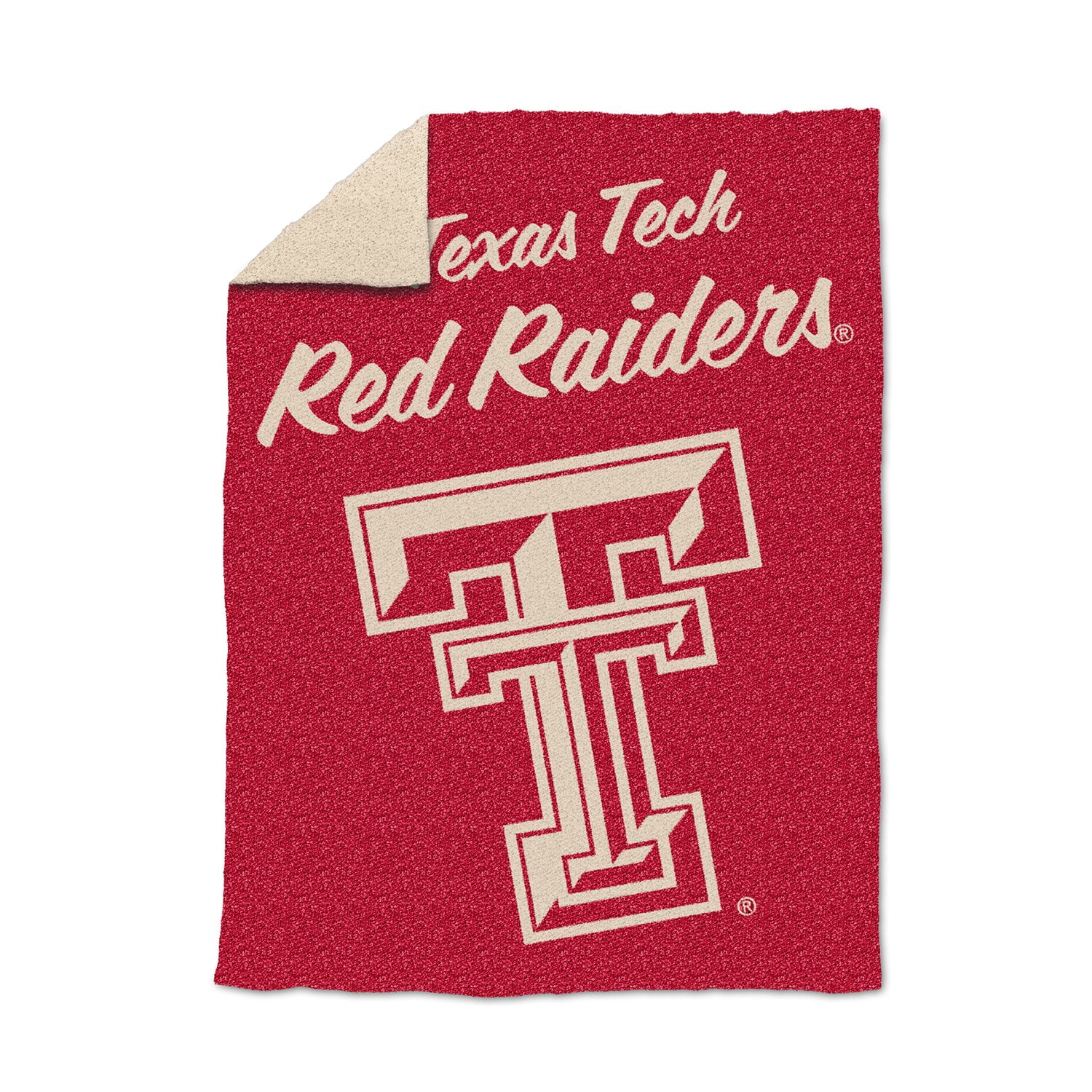 Logo Brands Texas Tech Red Raiders Luxe Dreams Throw, 60" x 80 ...