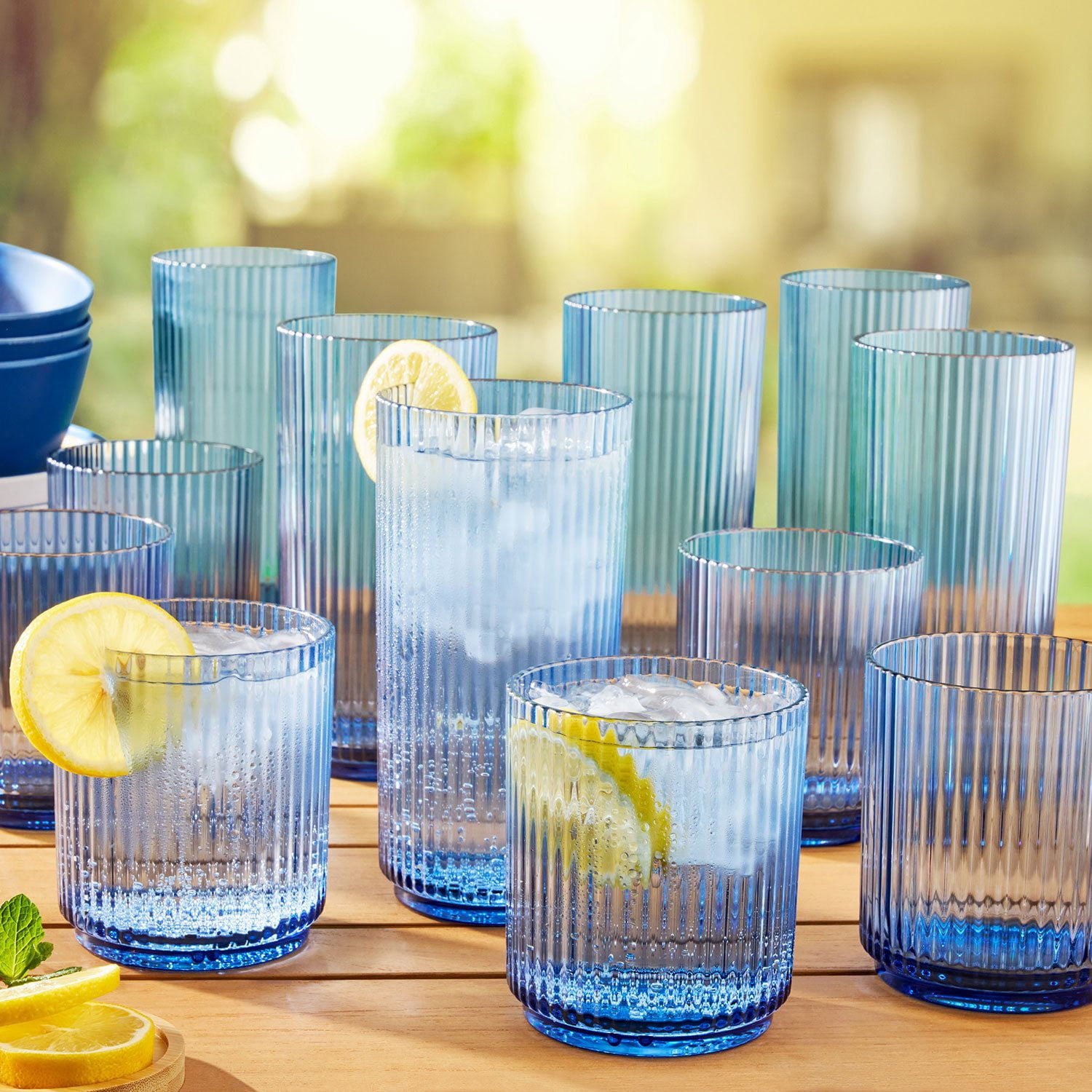 Member's Mark Acrylic 12-Piece Drinkware Set, Choose Color - Samsclub.com
