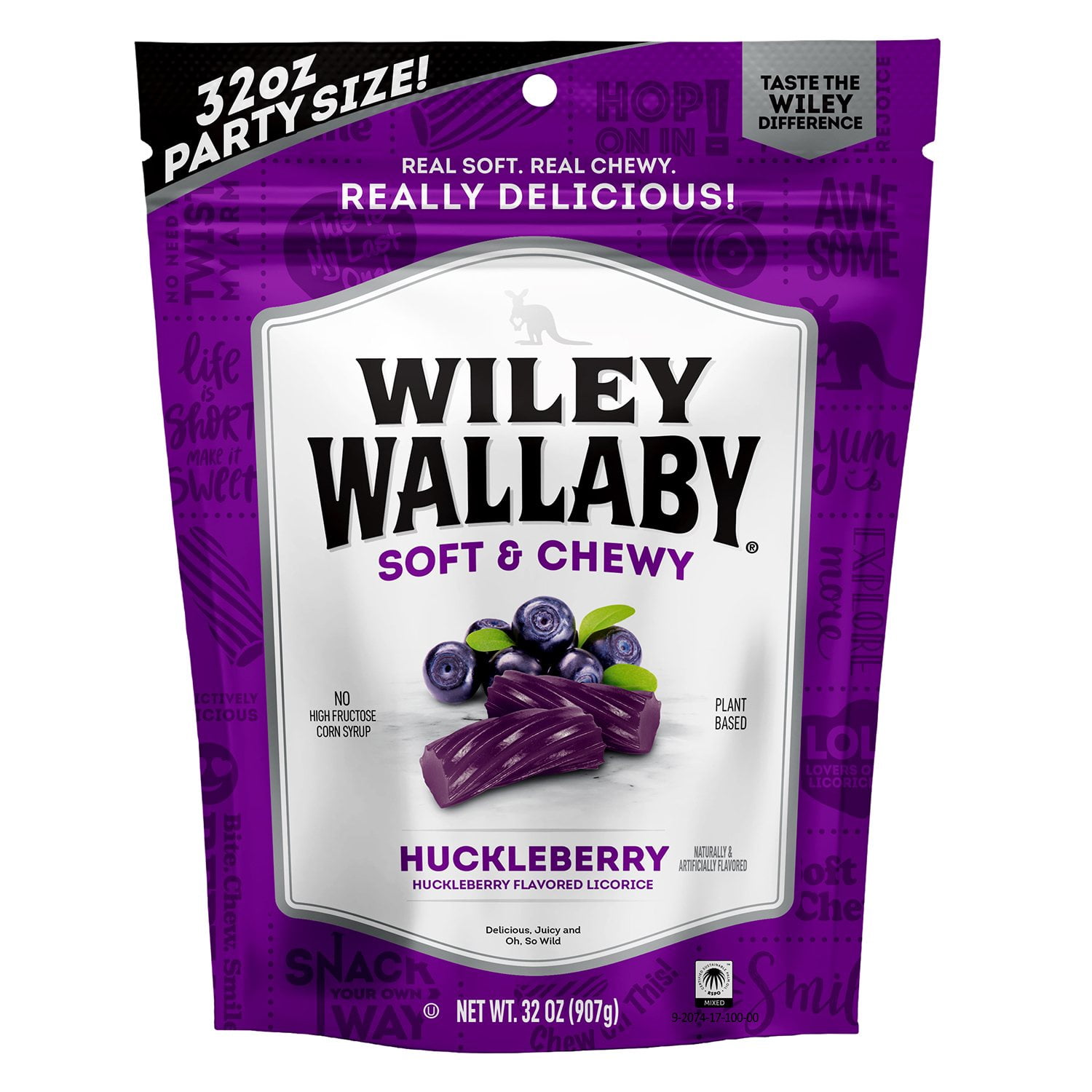 Wiley Wallaby Huckleberry Flavored Aussie Licorice, 32 oz. - Samsclub.com
