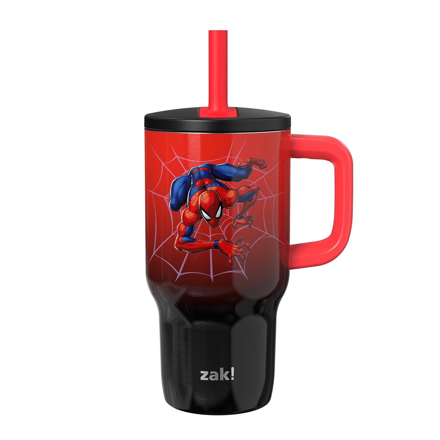 Zak Designs 16oz Stainless Steel Double-Wall Tumbler for Kids with ...
