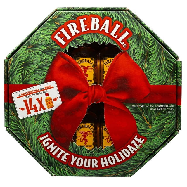 Fireball Holiday Wreath Whisky, 50 ml, 14 pk. - Samsclub.com