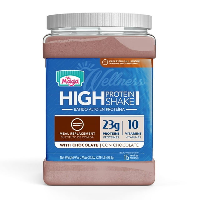 Maga High Protein Shake, Chocolate, 35.1 oz. - Samsclub.com