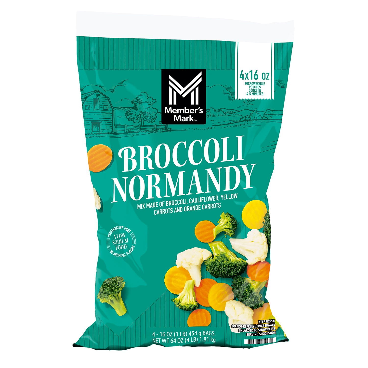 Member's Mark Broccoli Normandy, Frozen 16 oz., 4 ct. - Samsclub.com