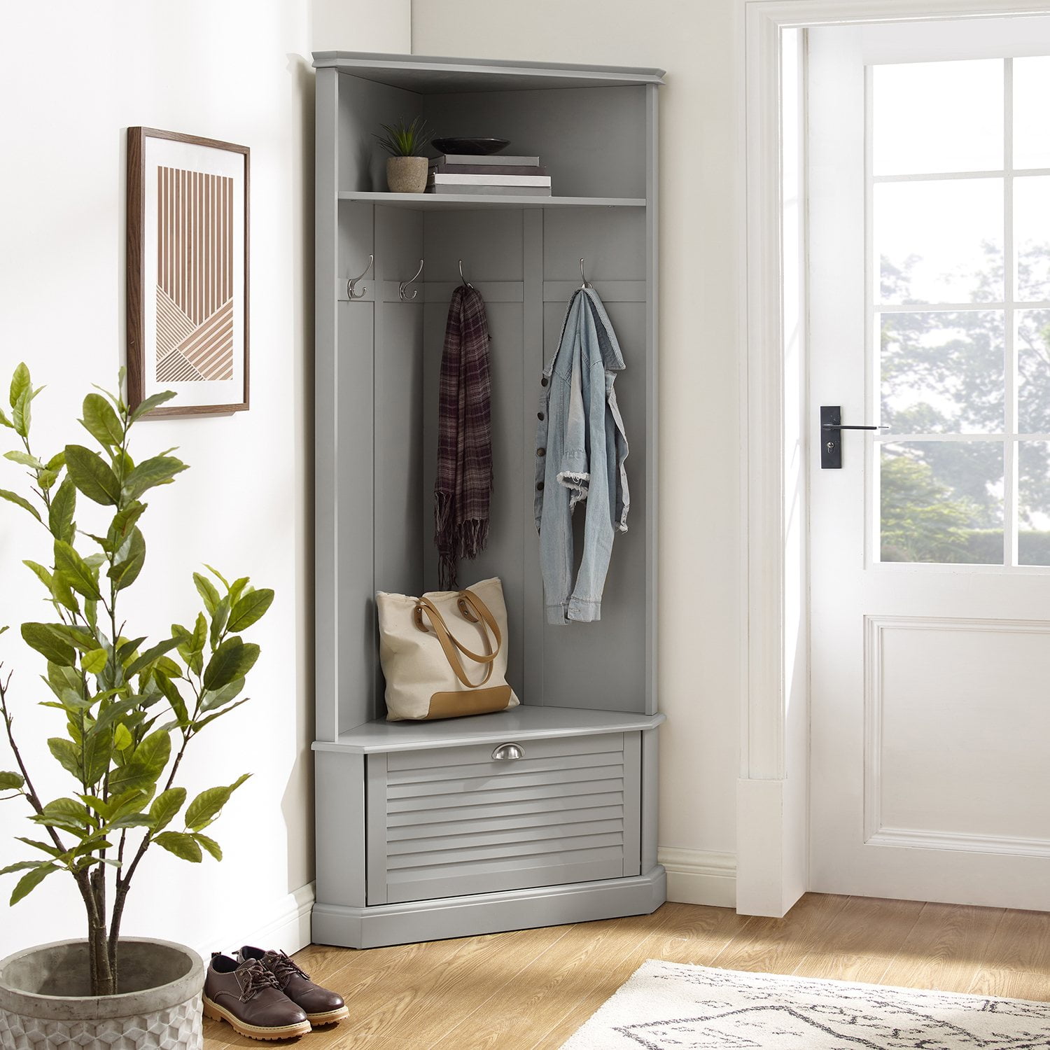Crosley Furniture Ellison Corner Hall Tree, Assorted Colors - Samsclub.com