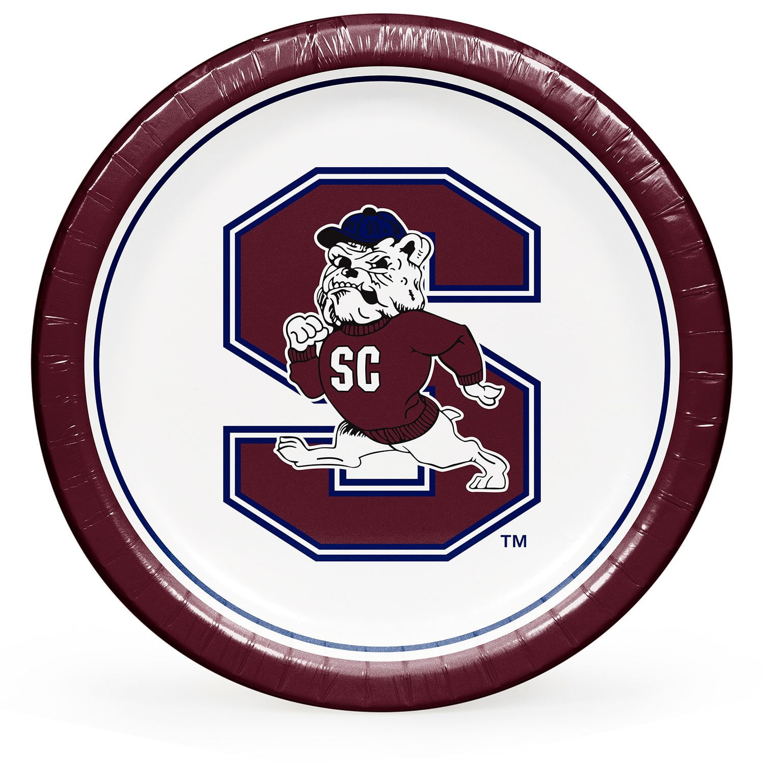 NCAA HBCU Paper Plates 10", 85 ct., Choose Your Team - Samsclub.com
