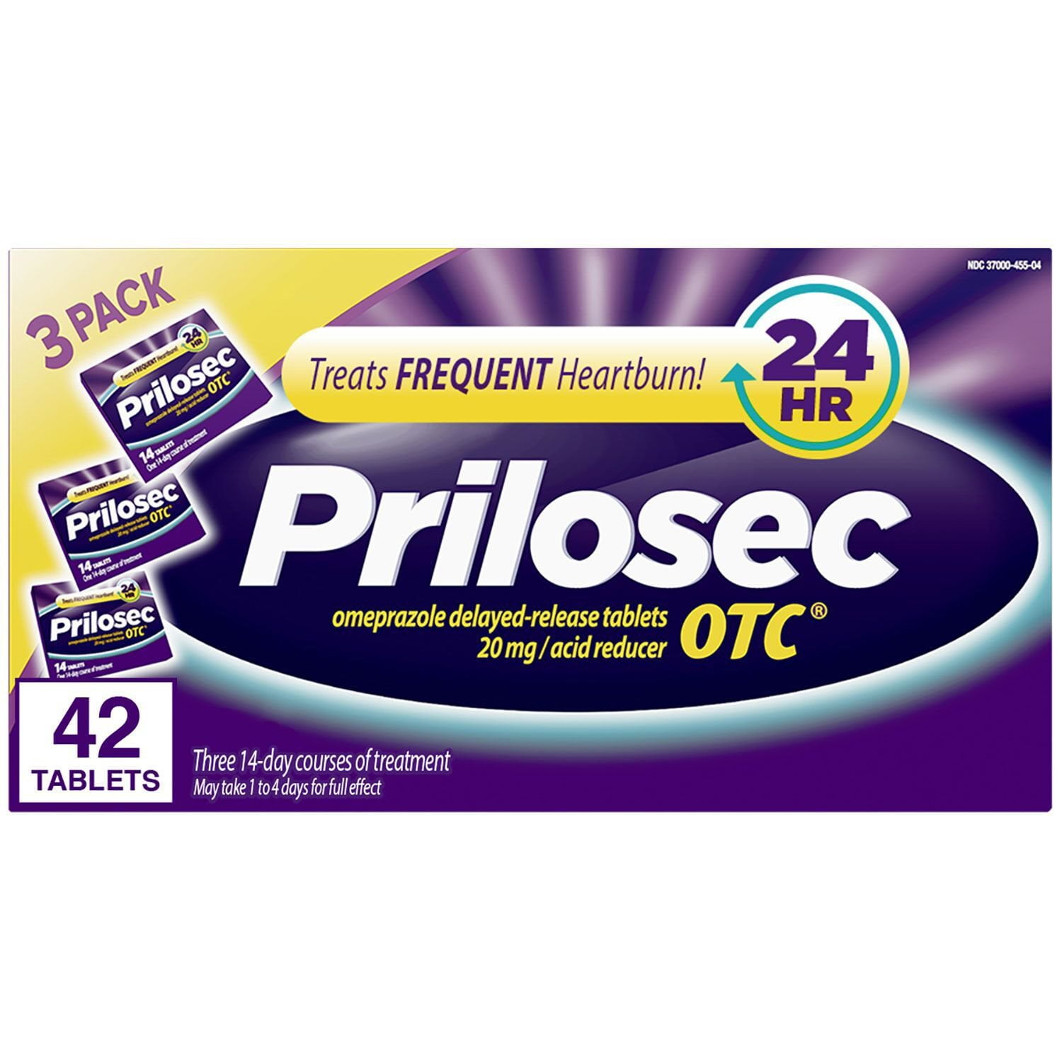Prilosec OTC Heartburn & Acid Reducer Tablets, 20 mg, 42 ct. - Samsclub.com