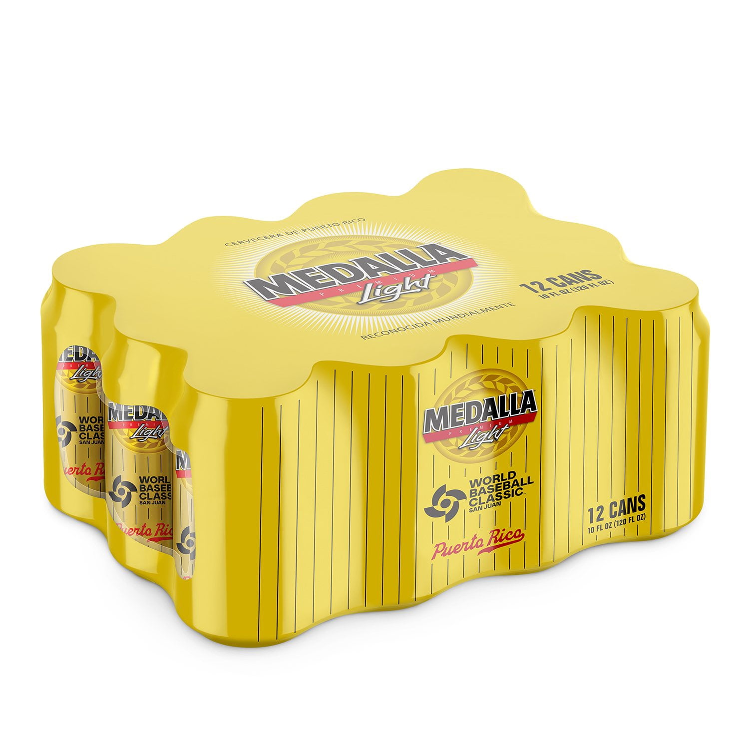 Medalla Premium Light Lager Beer, 10 fl. oz. can, 12 pk. - Samsclub.com