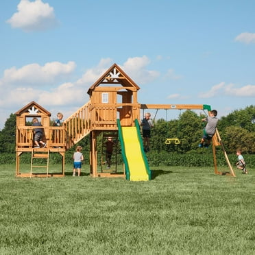 Backyard Discovery Oceanview Cedar Swing Set - Samsclub.com