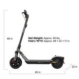 Segway E3 Pro SE Electric Scooter, 20 MPH with Lock & Phone Mount ...