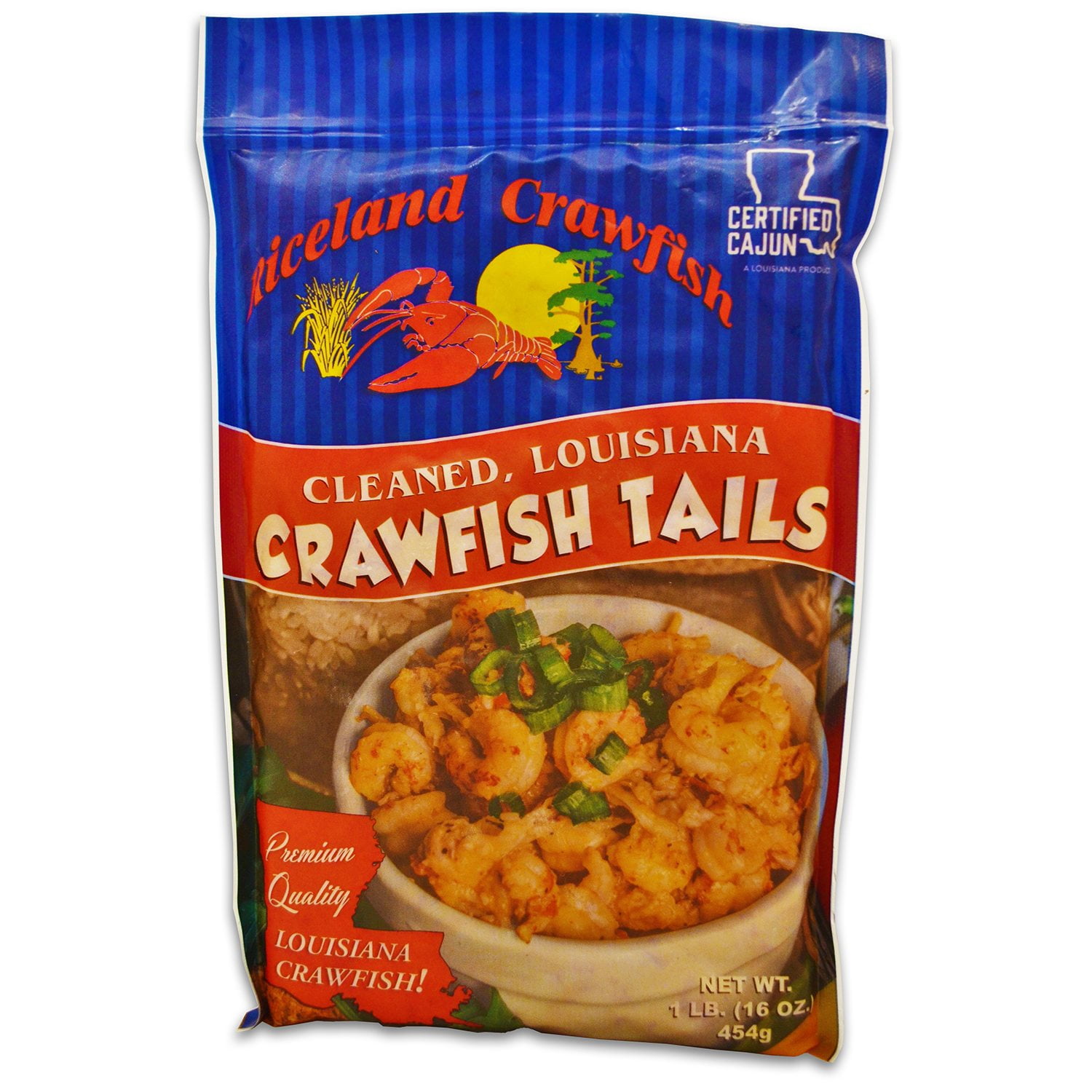 Riceland Crawfish Cleaned Louisiana Crawfish Tails, Frozen, 1 lb ...