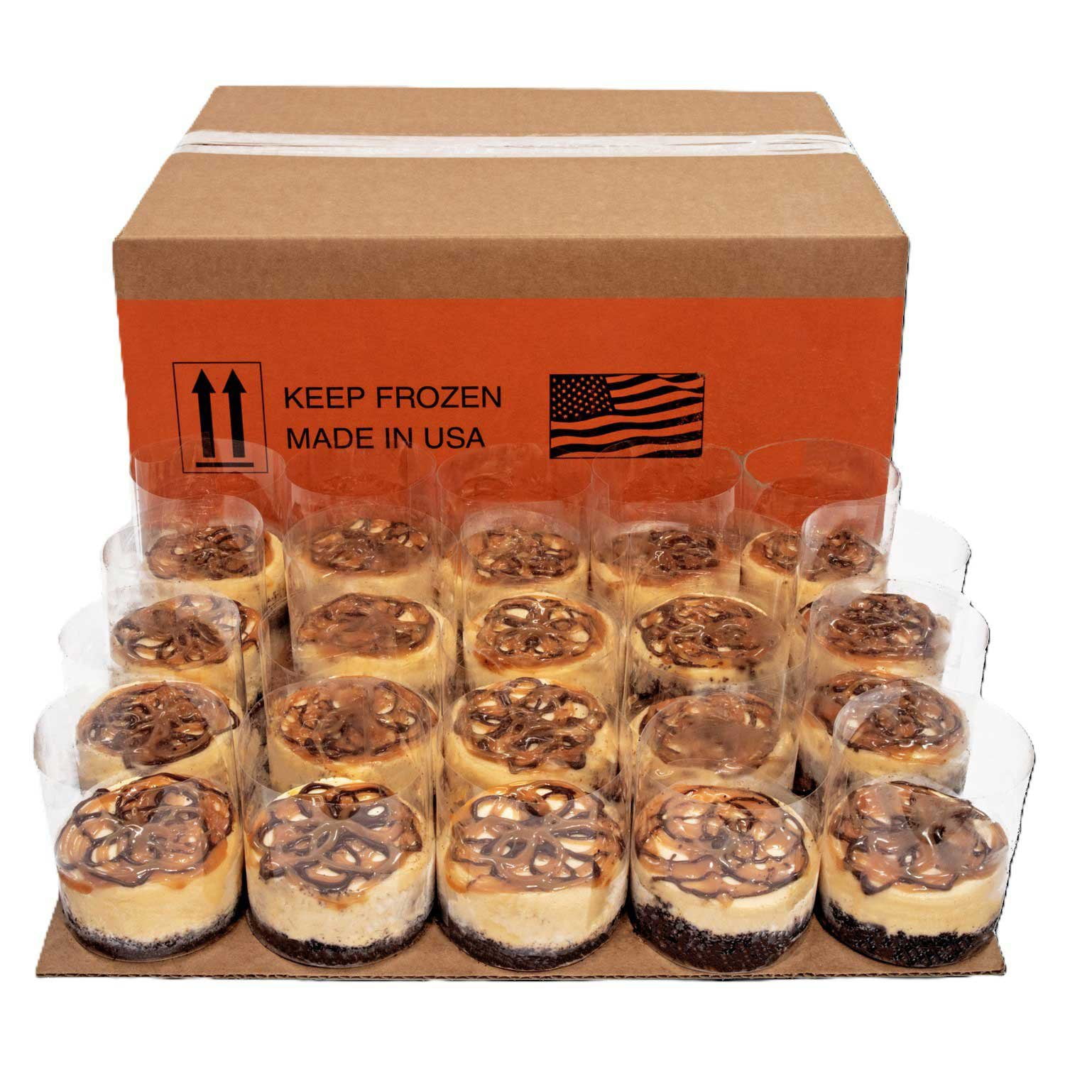 Member's Mark 3" Turtle Cheesecake, Frozen, Case, 40 ct. - Samsclub.com