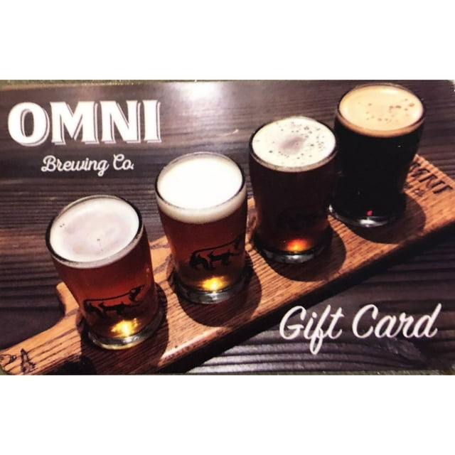 Omni Brewing Company $50 Multi-Pack Gift Cards, 2 x $25 - Samsclub.com