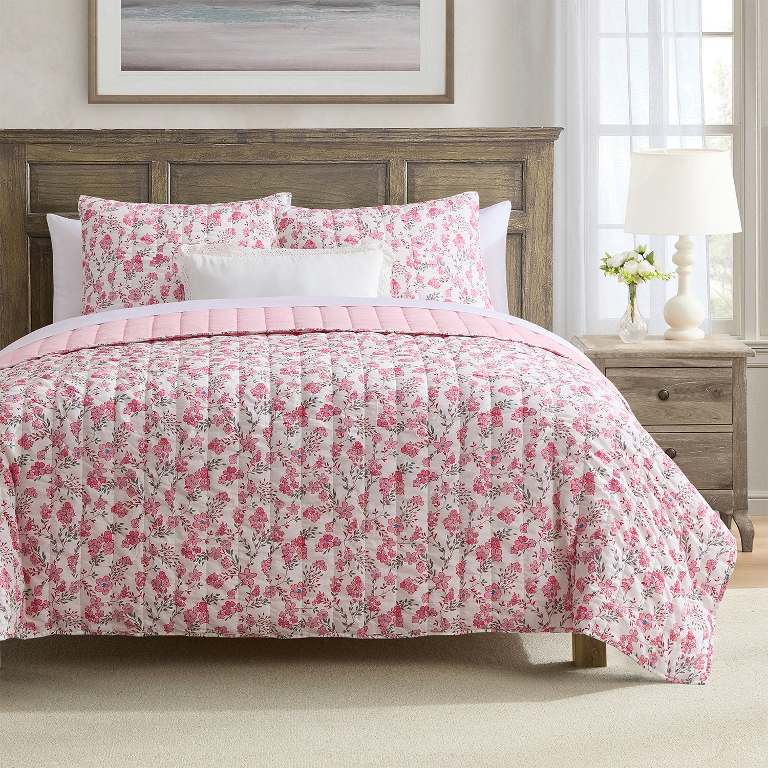 Draper James 4-Piece Printed Cotton Quilt Set, Assorted Sizes ...