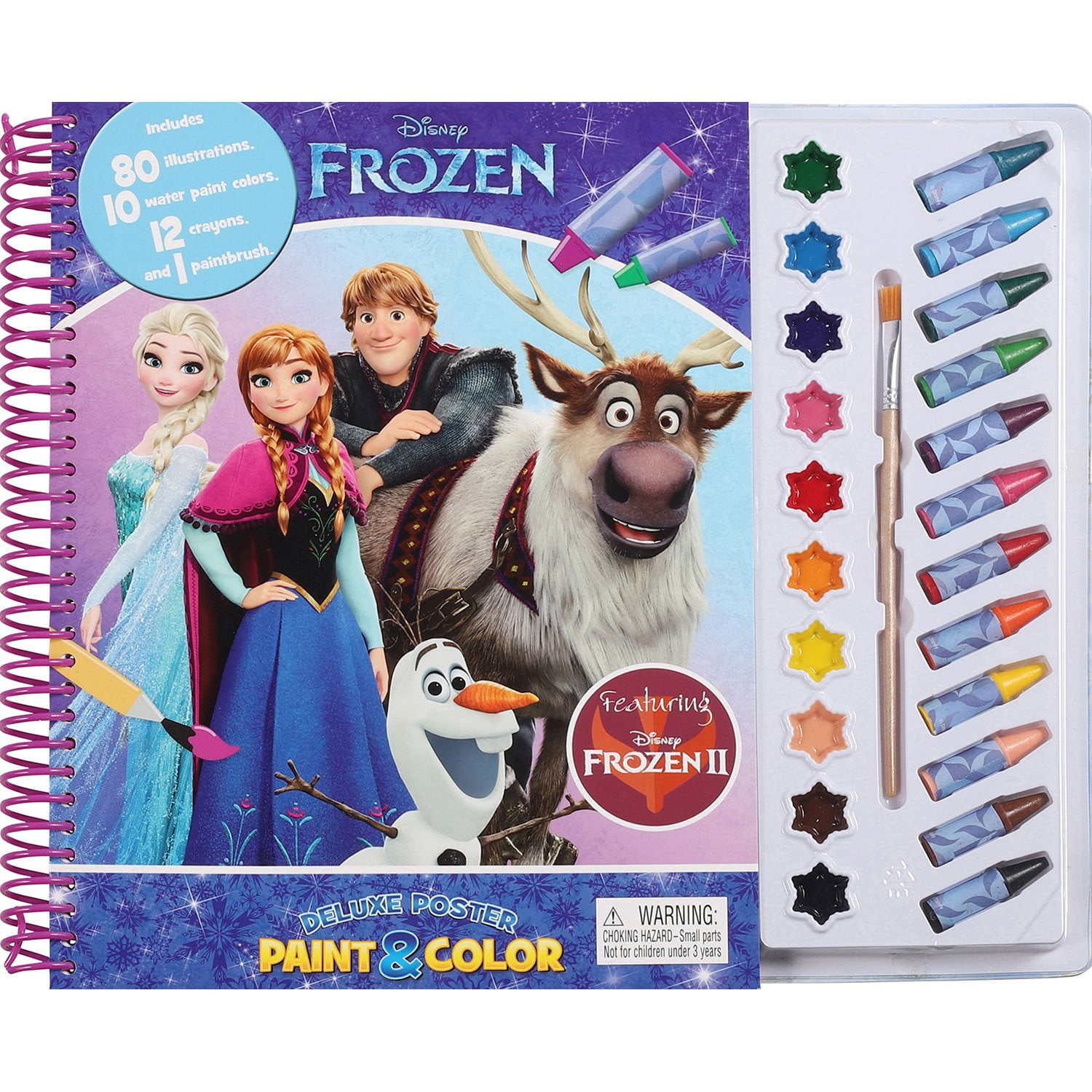 Deluxe Poster Paint & Color: Disney Frozen, Mixed Media - Samsclub.com