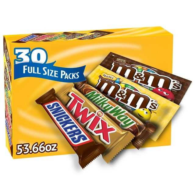 Mars Chocolate Candy Bars, Variety Pack, Full Size, 30 pk. - Samsclub.com