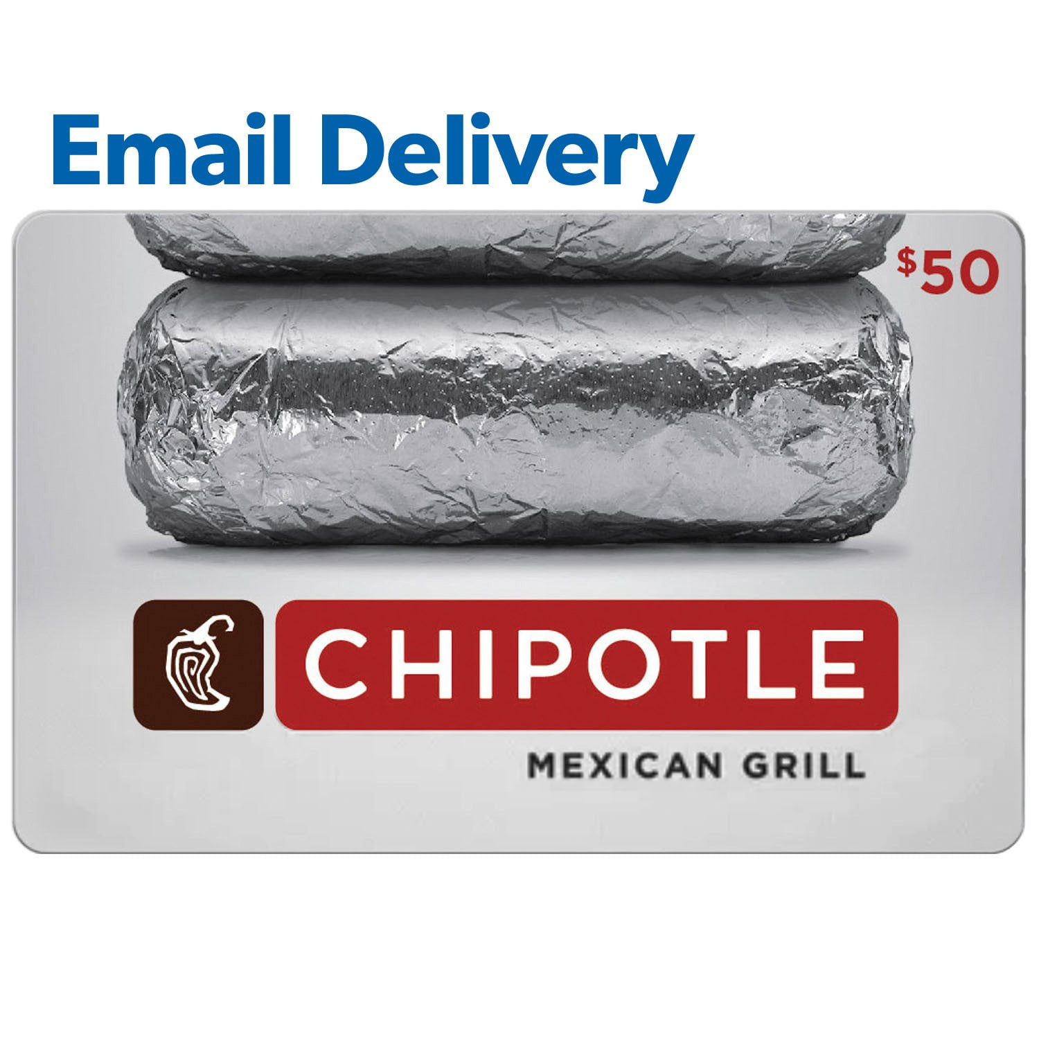 Chipotle Email Delivery Gift Card, Various Amounts - Samsclub.com