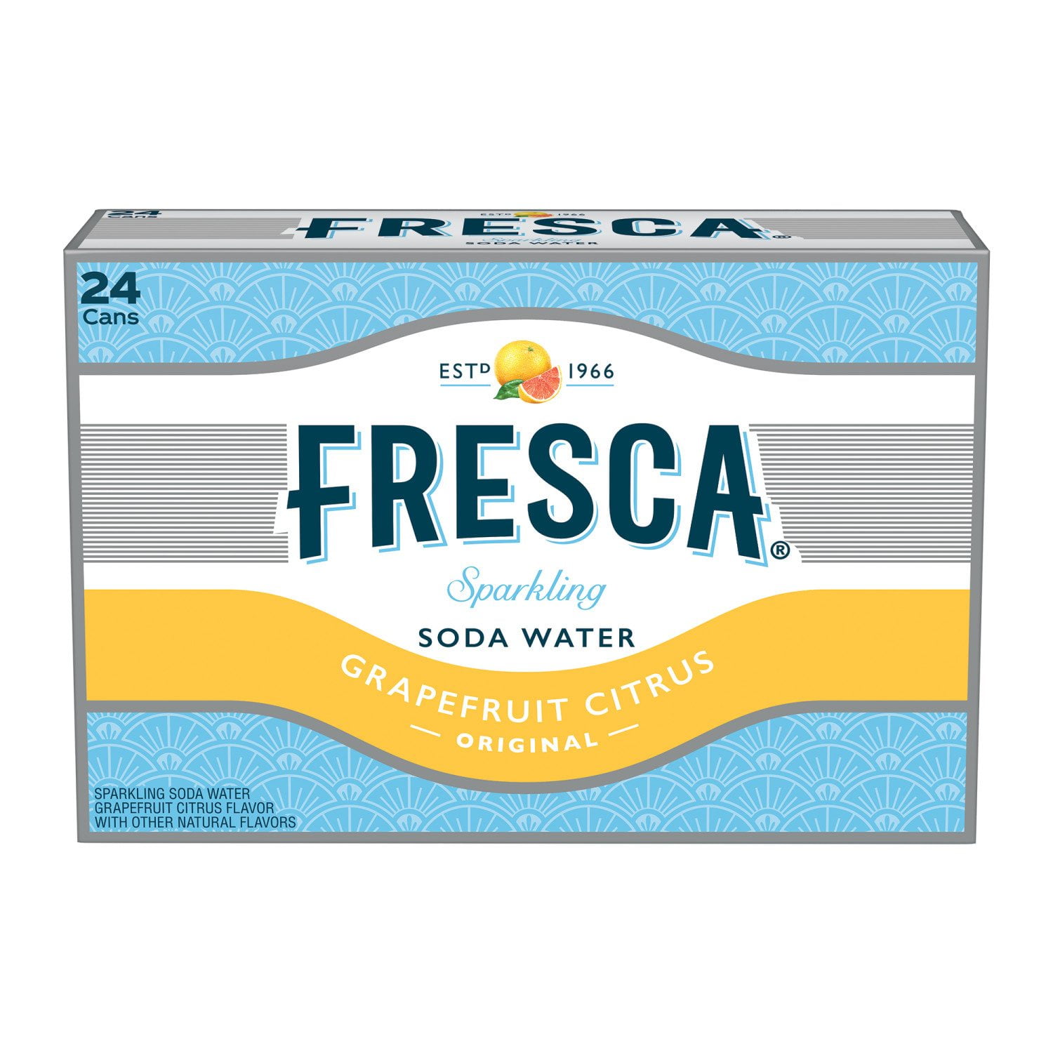 Fresca Sparkling Soda Water, Grapefruit Citrus, 12 fl. oz., 24 pk ...