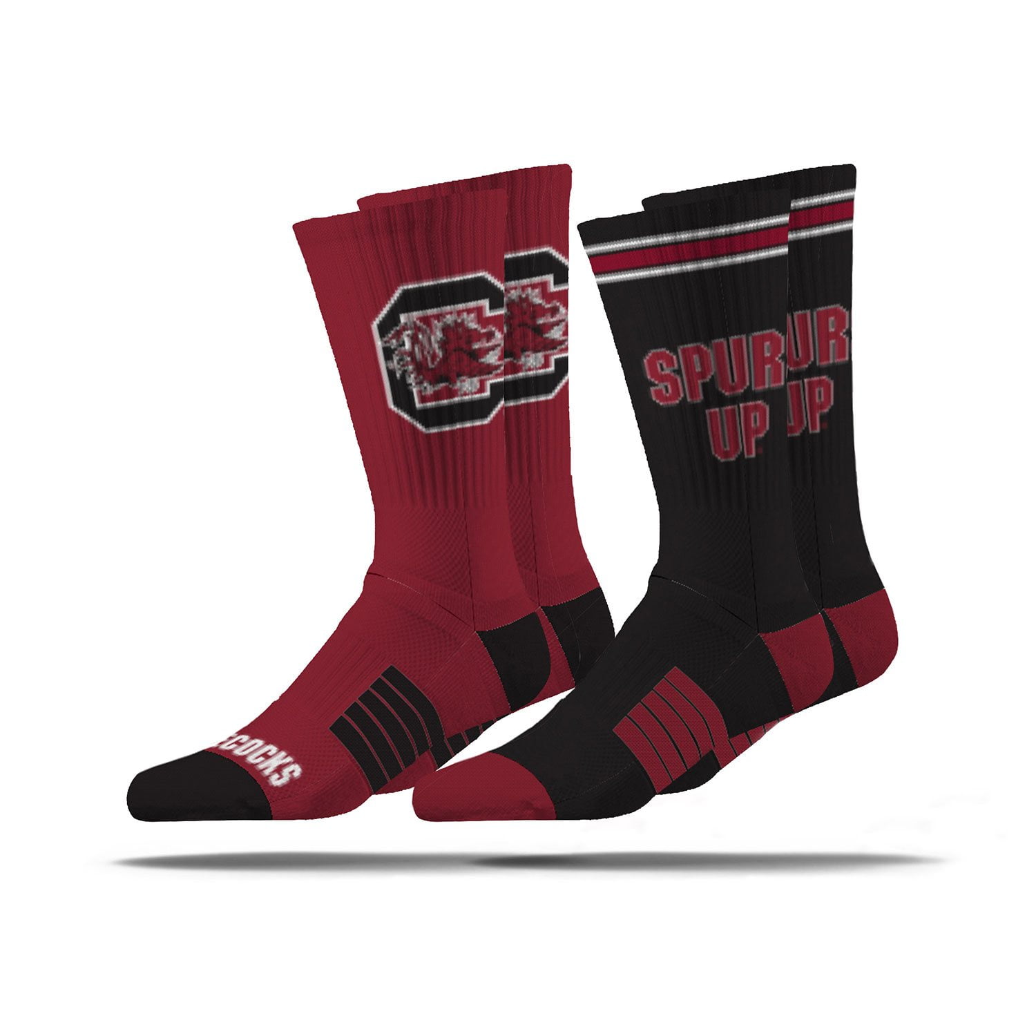 South Carolina Gamecocks Adult 2-Pack Crew Socks - Samsclub.com