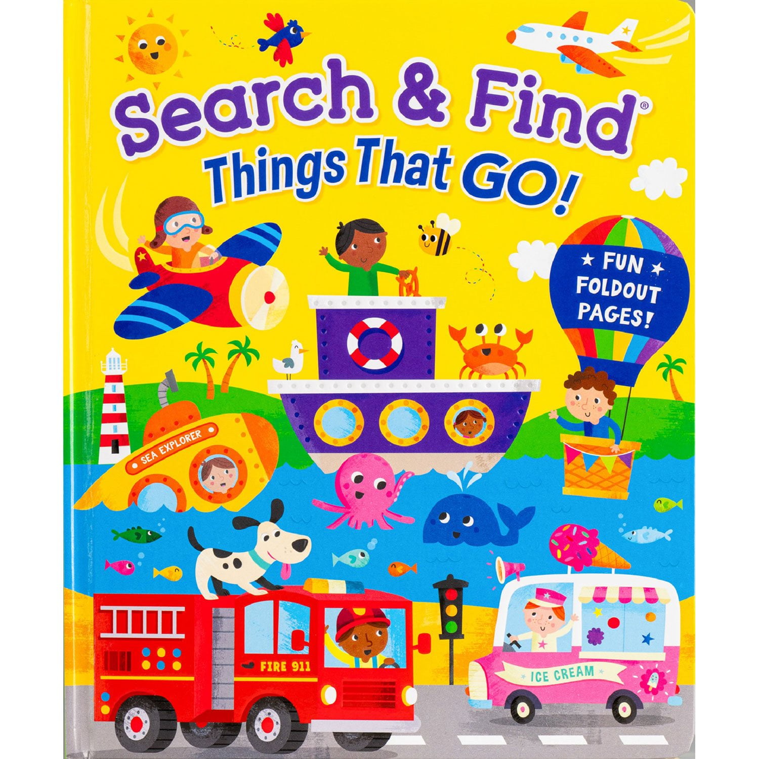 Search & Find Things That Go!, Board Book - Samsclub.com