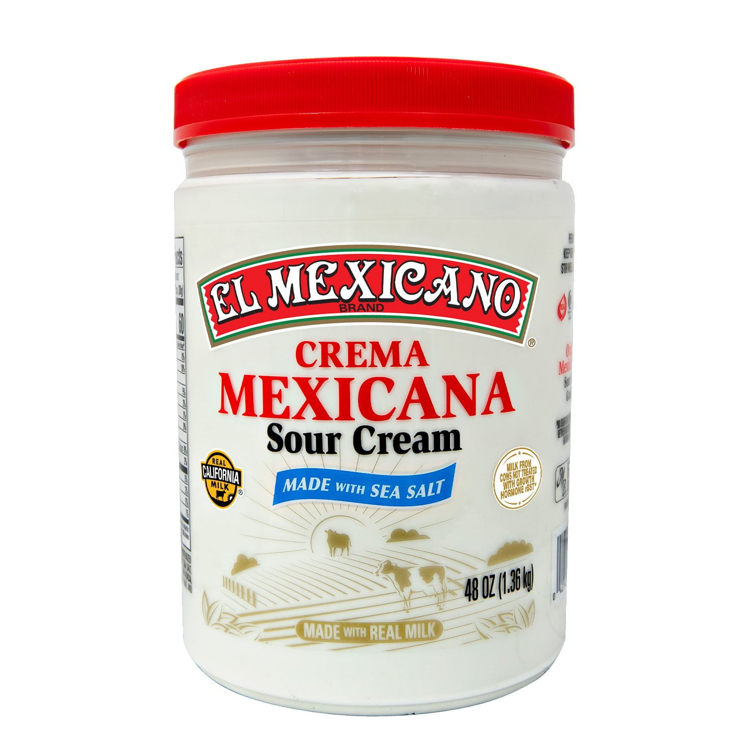 El Mexicano Crema Mexicana Sour Cream, 48 oz. - Samsclub.com