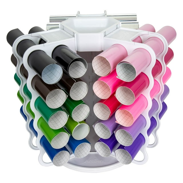 Rotating Vinyl Storage Rack, Holds up to 36 Rolls of Vinyl - Samsclub.com