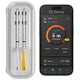 iQ Sense by Chef iQ Smart Wireless Cooking Thermometer with 2 Probes ...
