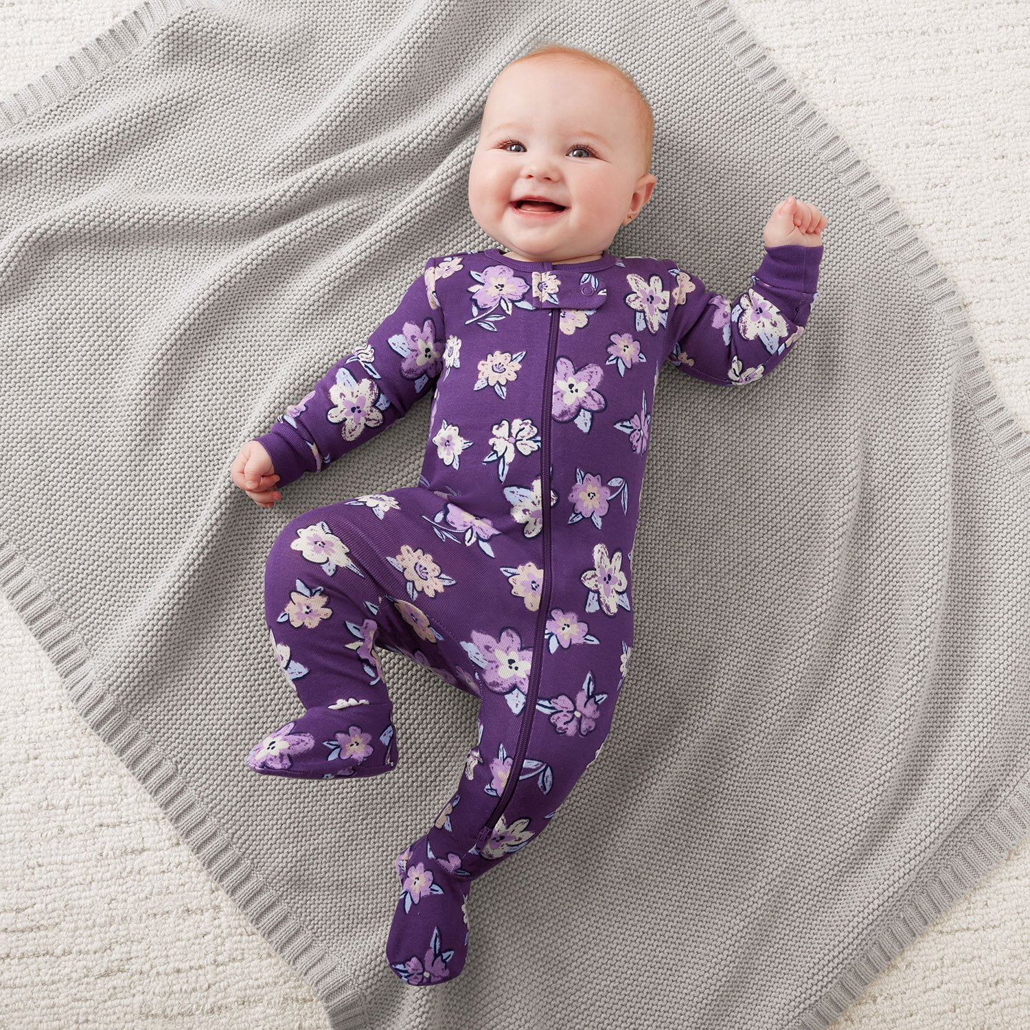 Member's Mark Baby 3-Pack Organic Cotton Sleep And Play - Samsclub.com