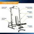 Marcy Pro Deluxe Cage System with Weight Lifting Bench - Samsclub.com