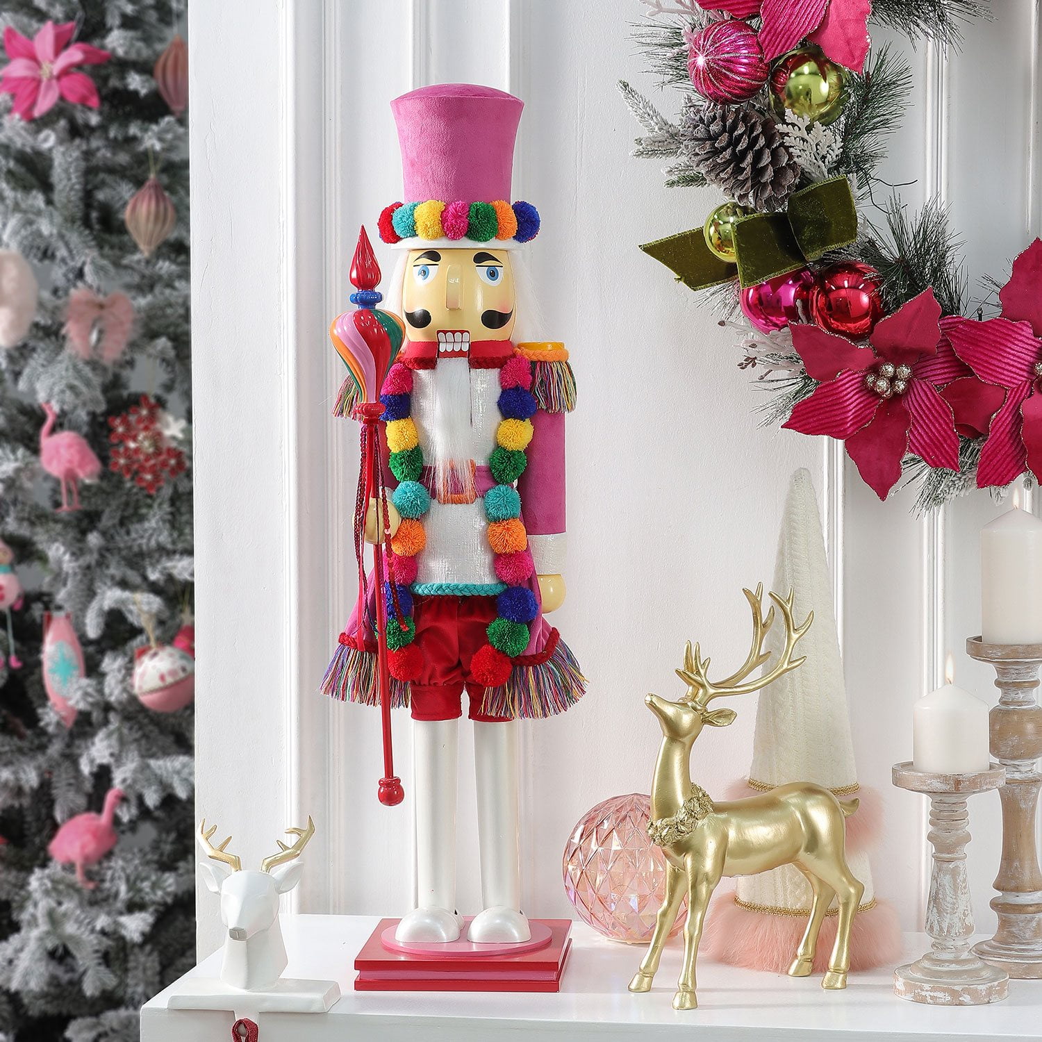 Member’s Mark 32" Decorative Wooden Nutcracker - Samsclub.com