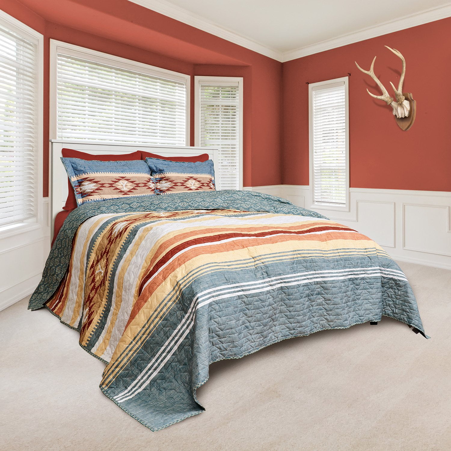 Yellowstone 3-Piece Quilt Set, Assorted Sizes - Samsclub.com
