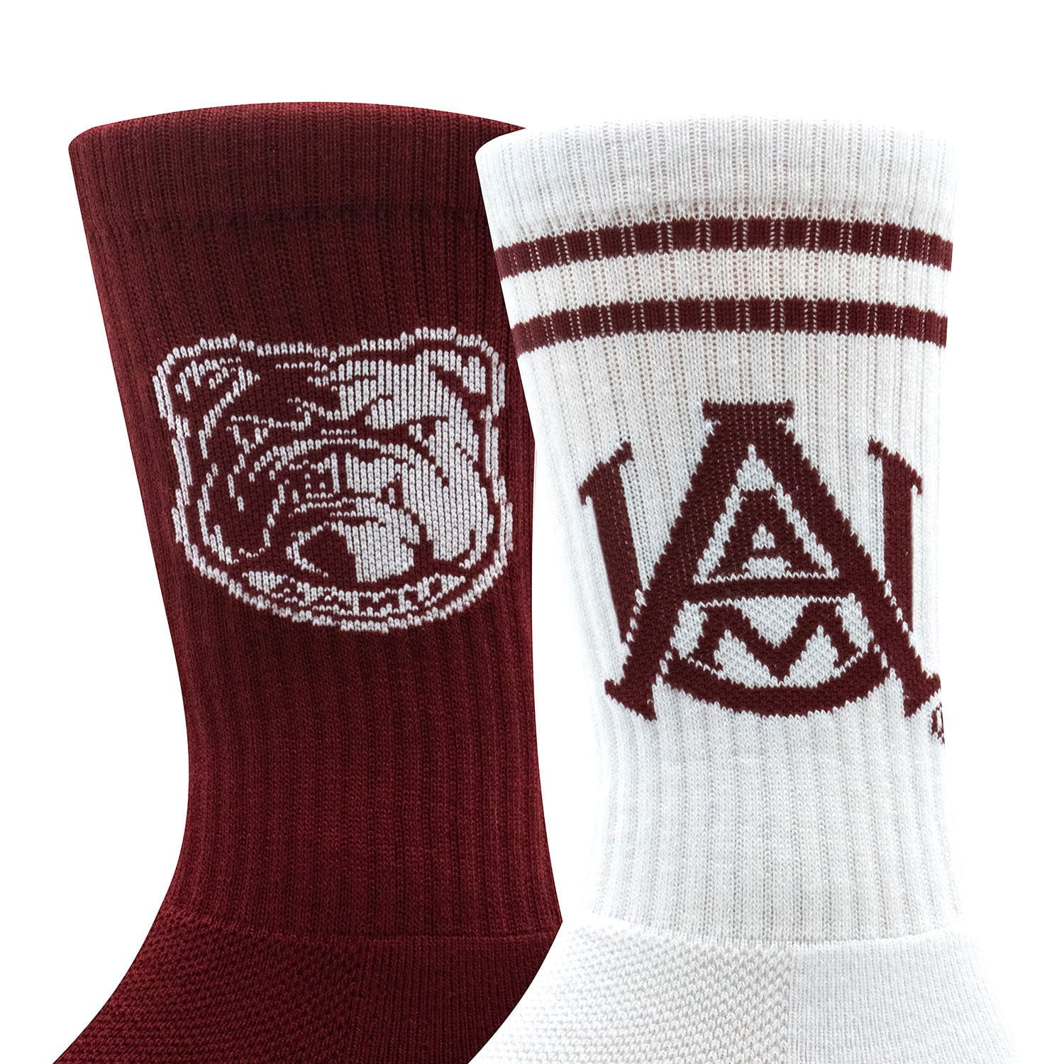 Alabama A&M Bulldogs Adult 2-Pack Crew Socks - Samsclub.com