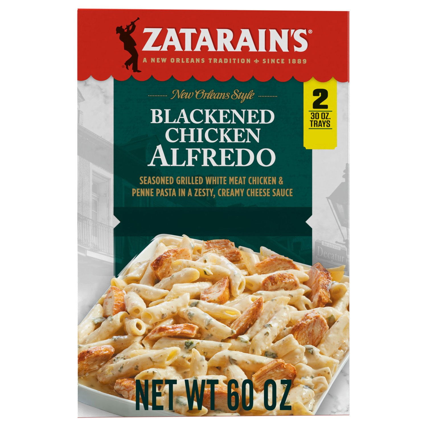 Zatarain's Frozen Blackened Chicken Alfredo 60 oz. - Samsclub.com