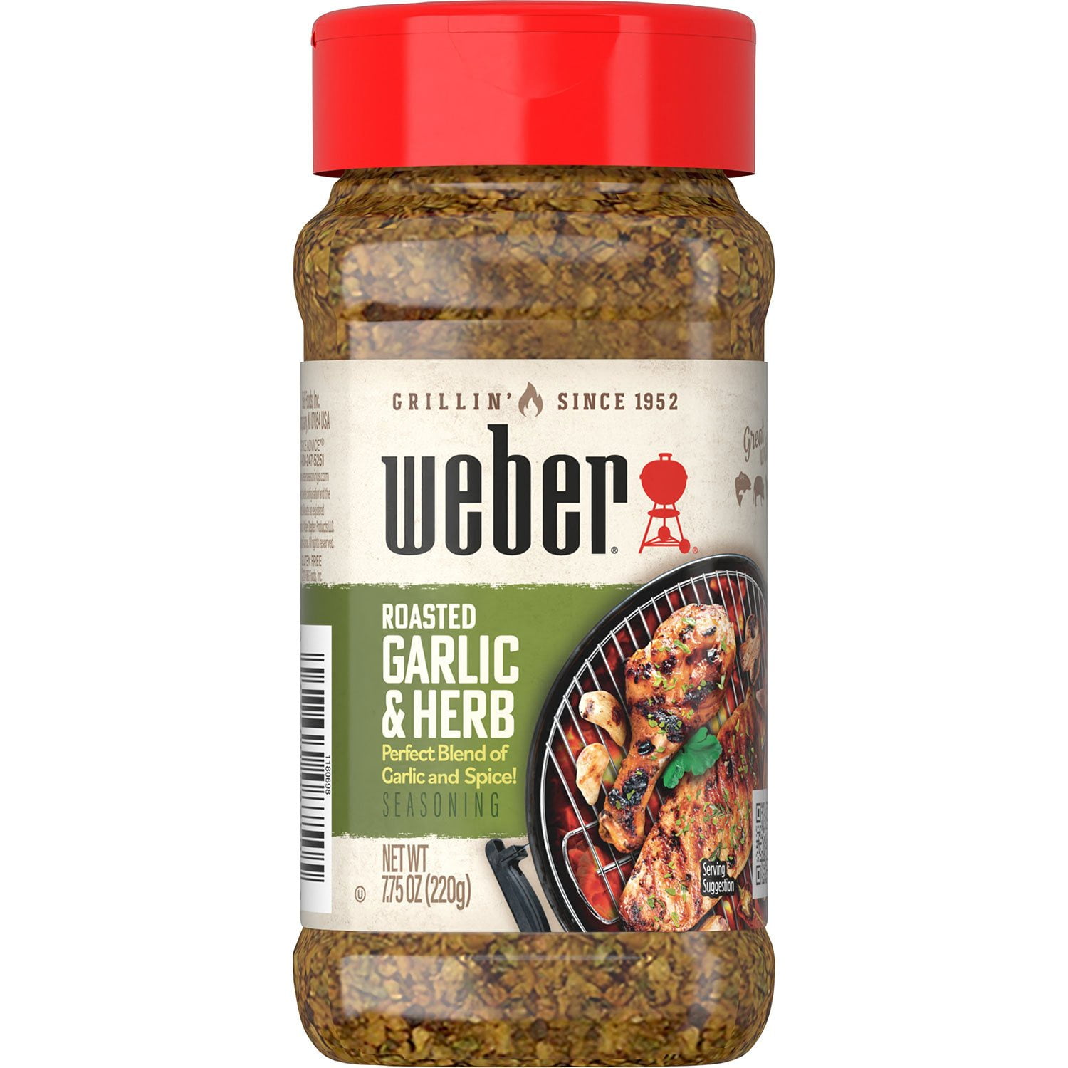 Weber Roasted Garlic and Herb Seasoning, 7.75 oz. - Samsclub.com