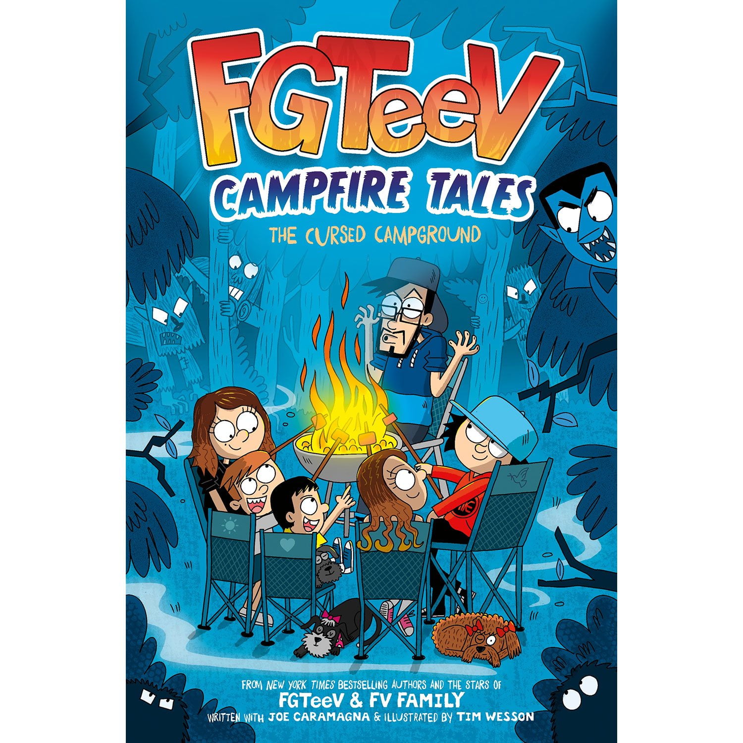 FGTeeV Campfire Tales: The Cursed Campground, Hardcover - Samsclub.com