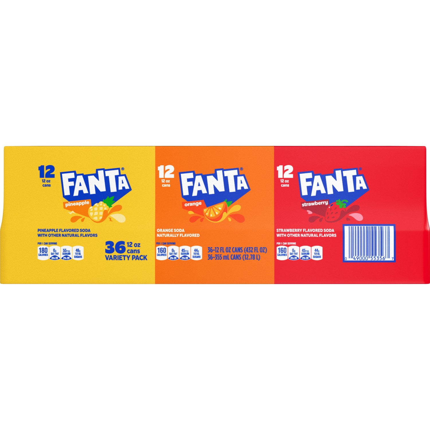Fanta Cans Variety Pack 12 fl. oz. 36 pk. - Samsclub.com