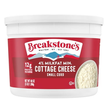 Breakstone's Lowfat Small Curd Cottage Cheese with 4% Milkfat, 48 oz ...