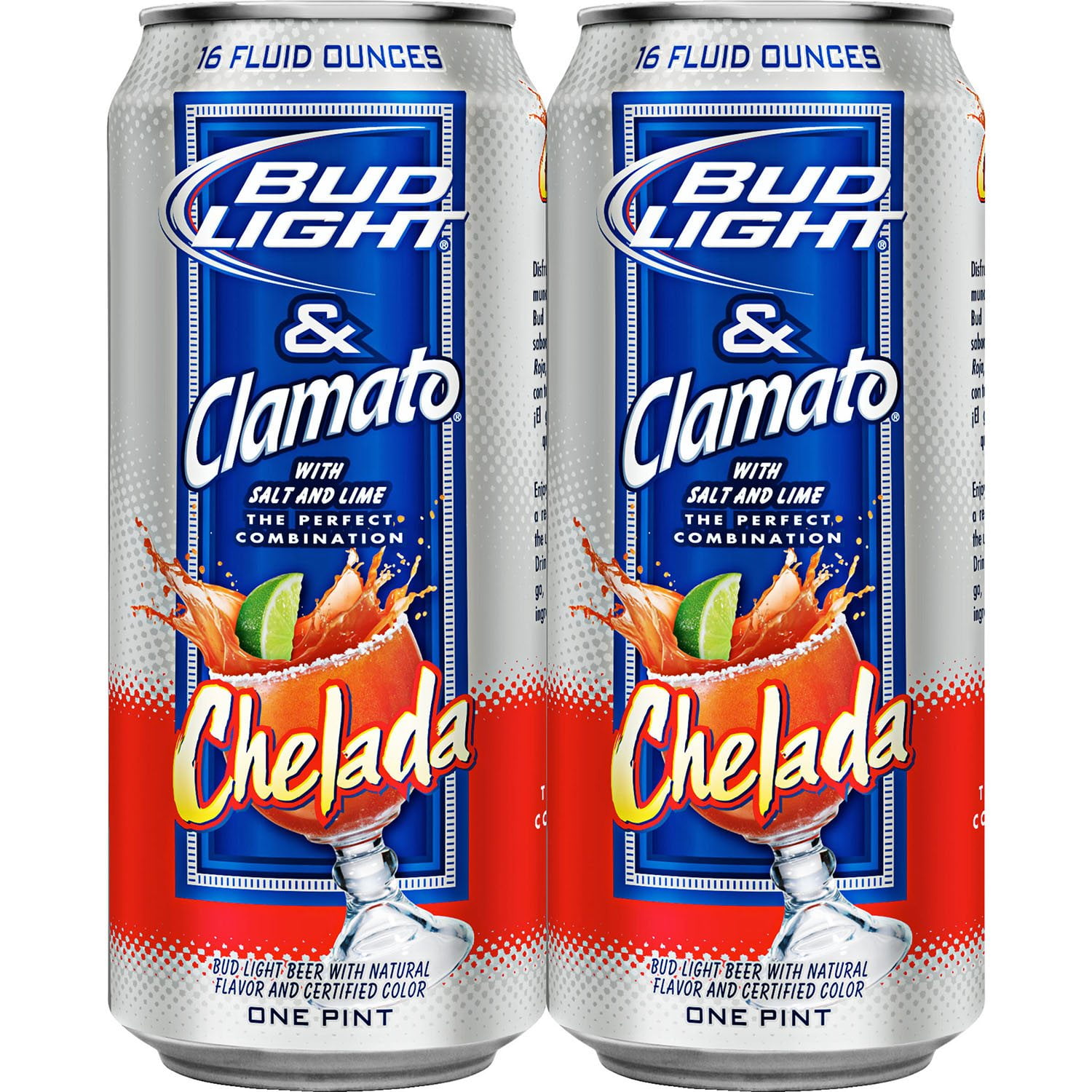 Bud Light & Clamato Chelada, 16 fl. oz. can, 4 pk. - Samsclub.com